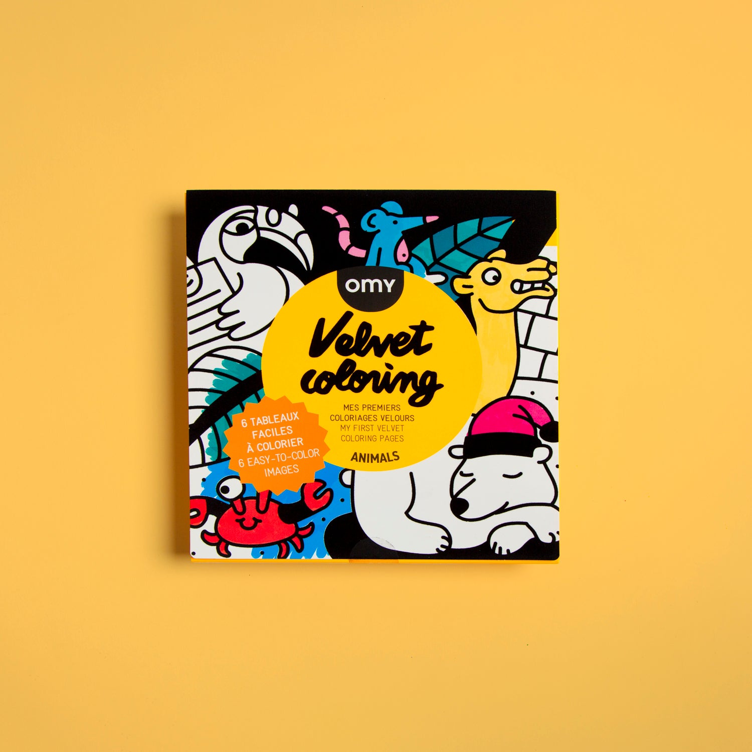 VELVET COLORING ANIMALS